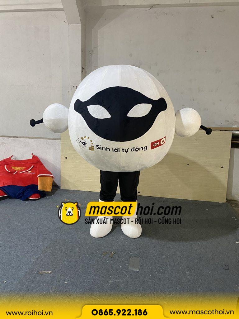 Mascot Techcombank - Mascot hơi, May và cho thuê Mascot hơi uy tín chất ...