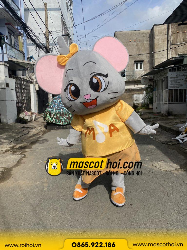 MASCOT CON CHUỘT - Mascot hơi, May và cho thuê Mascot hơi uy tín chất lượng